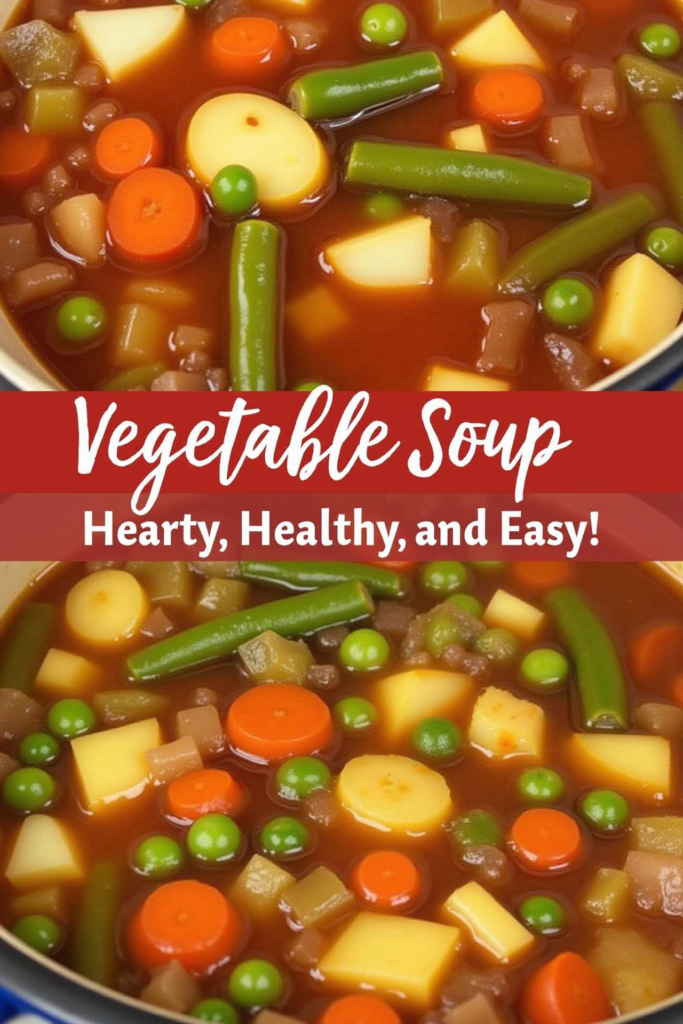 Easy, Adaptable Vegetable Soup: A Hearty Dinner Recipe for Every Night ...