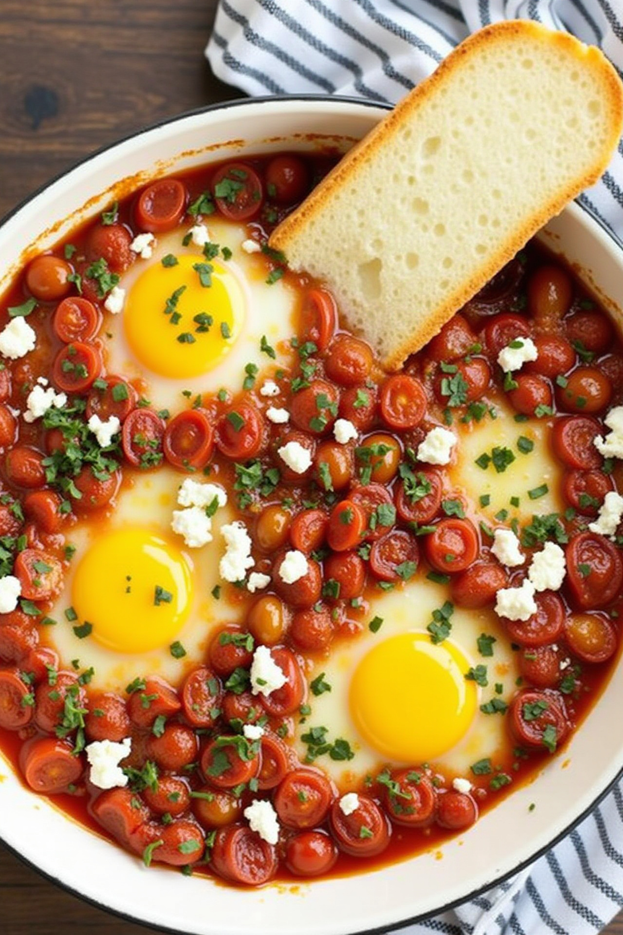 Baked Feta Eggs: The Ultimate Mediterranean Breakfast & Brunch Delight ...
