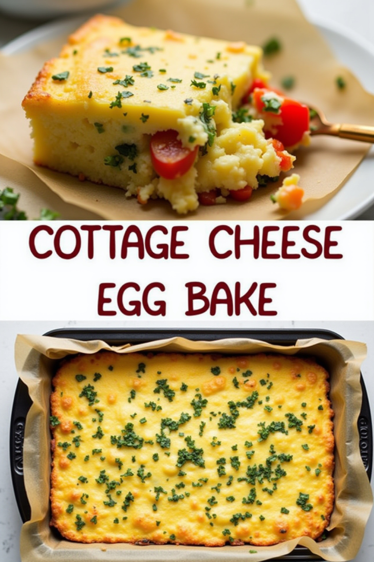 "Meal Prep Magic: The Ultimate Cottage Cheese Egg Bake for Quick, Wholesome Meals" - Egg & Bloom